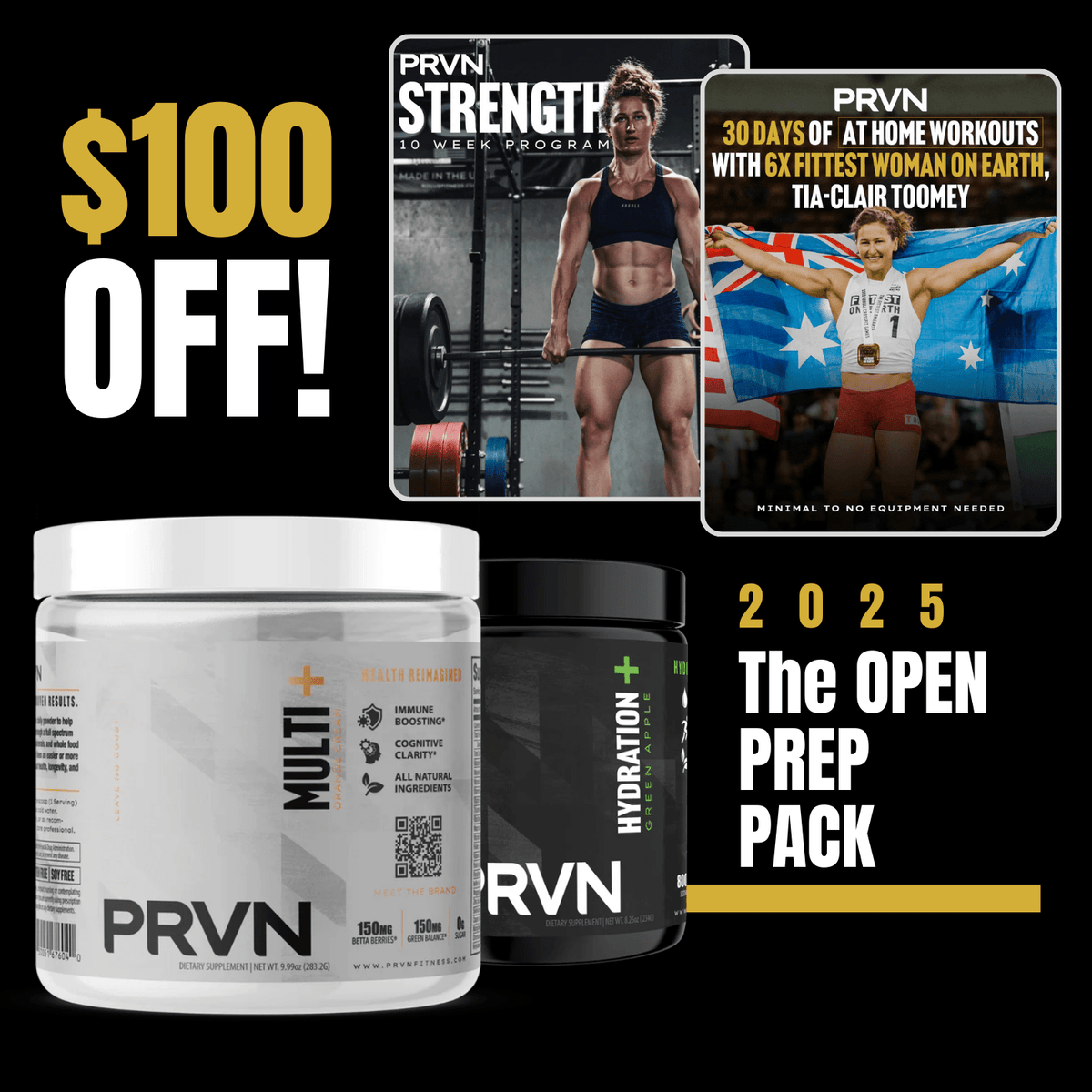 The Open Prep Pack – PRVN FITNESS