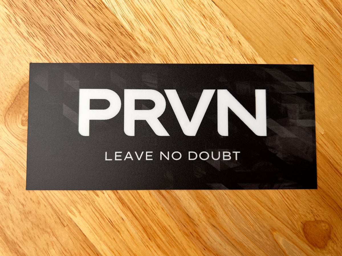 Leave No Doubt Sticker – PRVN FITNESS